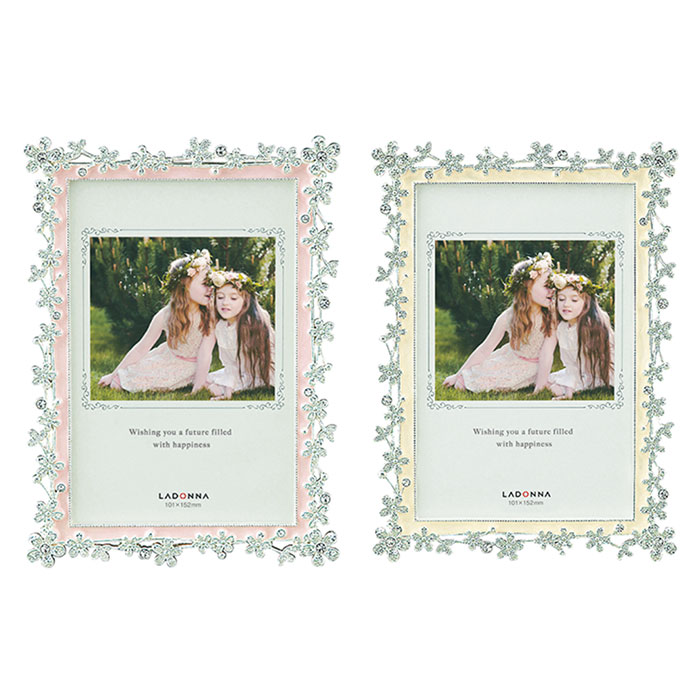 【楽天市場】ラドンナ ブライダルフレーム フォトフレーム ポストカード判 （BJ05-P）【LADONNA PHOTO FRAME BRIDAL 写真立て デザイン おしゃれ インテリア ...