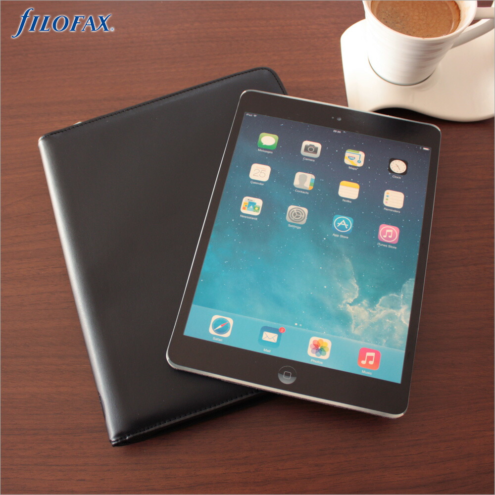【楽天市場】ファイロファックス FILOFAX メトロポール Metropol iPad Air ケース（ブラック/827241）【タブレット ...