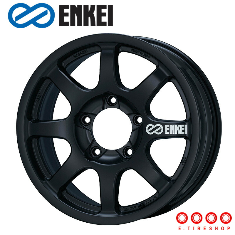【楽天市場】ENKEI PDT1 18×8.5J PCD150 5H INSET+54 ボア径φ115.1 マットブラック (MBK) 18 ...