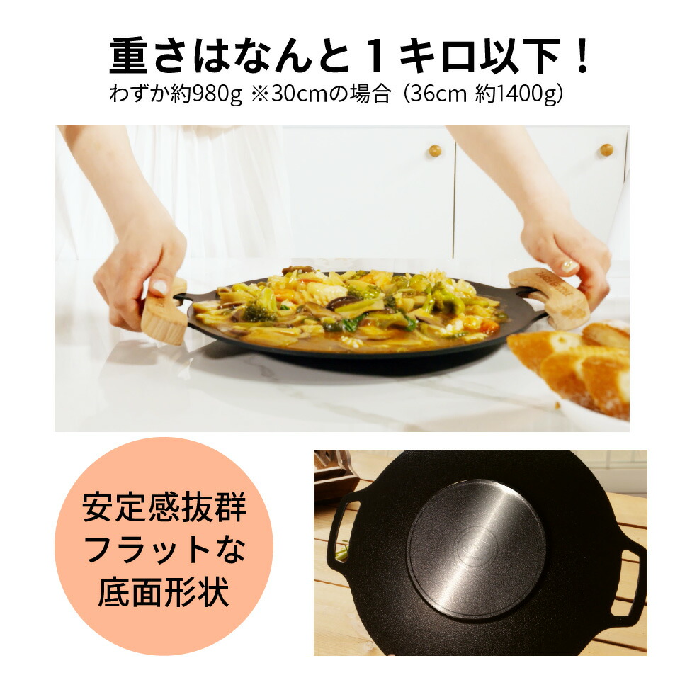 【40％オフクーポン】正規品 ザイグルグリドル 36cm IH対応 マルチグリドル グリドルパン 直火 アウトドア 鉄板 キッチン 丸型鉄板 フライパン 鉄鍋 ガスコンロ 炭火 熱伝導 ...