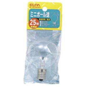 【楽天市場】ELPA G-87H(C) ミニボール球 25W E17 G50 クリア：イーウェルネス楽天市場店