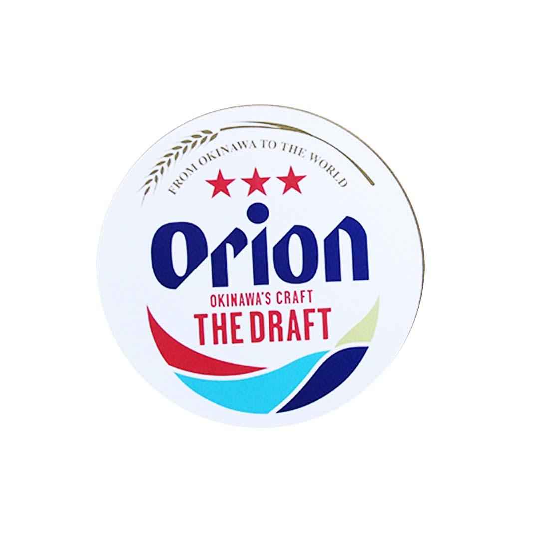【楽天市場】正規品 オリオンビール (ORION BEER) 9100156 ドラフト缶ロゴ ステッカー：ウエストコースト アウトドアShop
