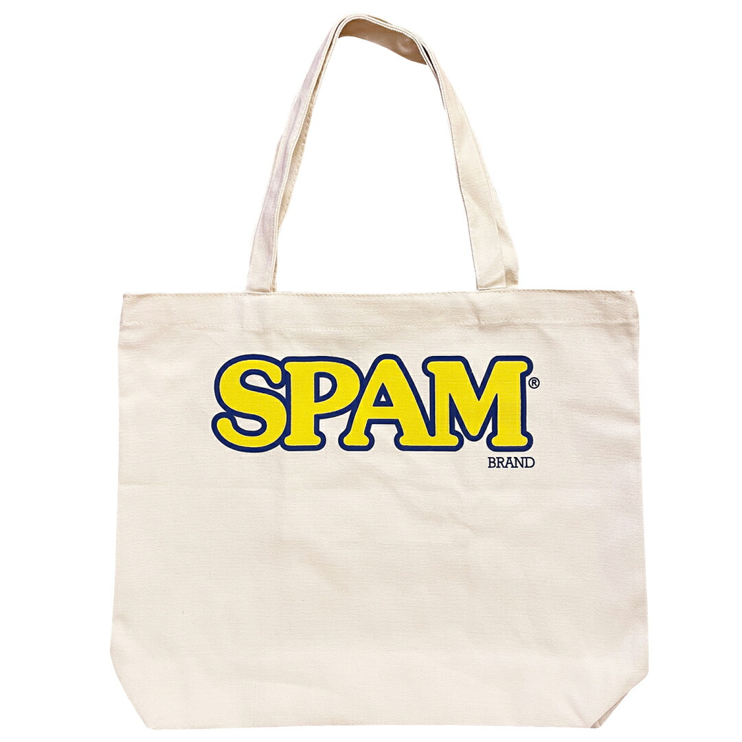 【楽天市場】スーパーセール10％OFF SPAM TOTE BAG LOGO スパム トートバッグ アメリカン雑貨 生活雑貨 トート カバン ...