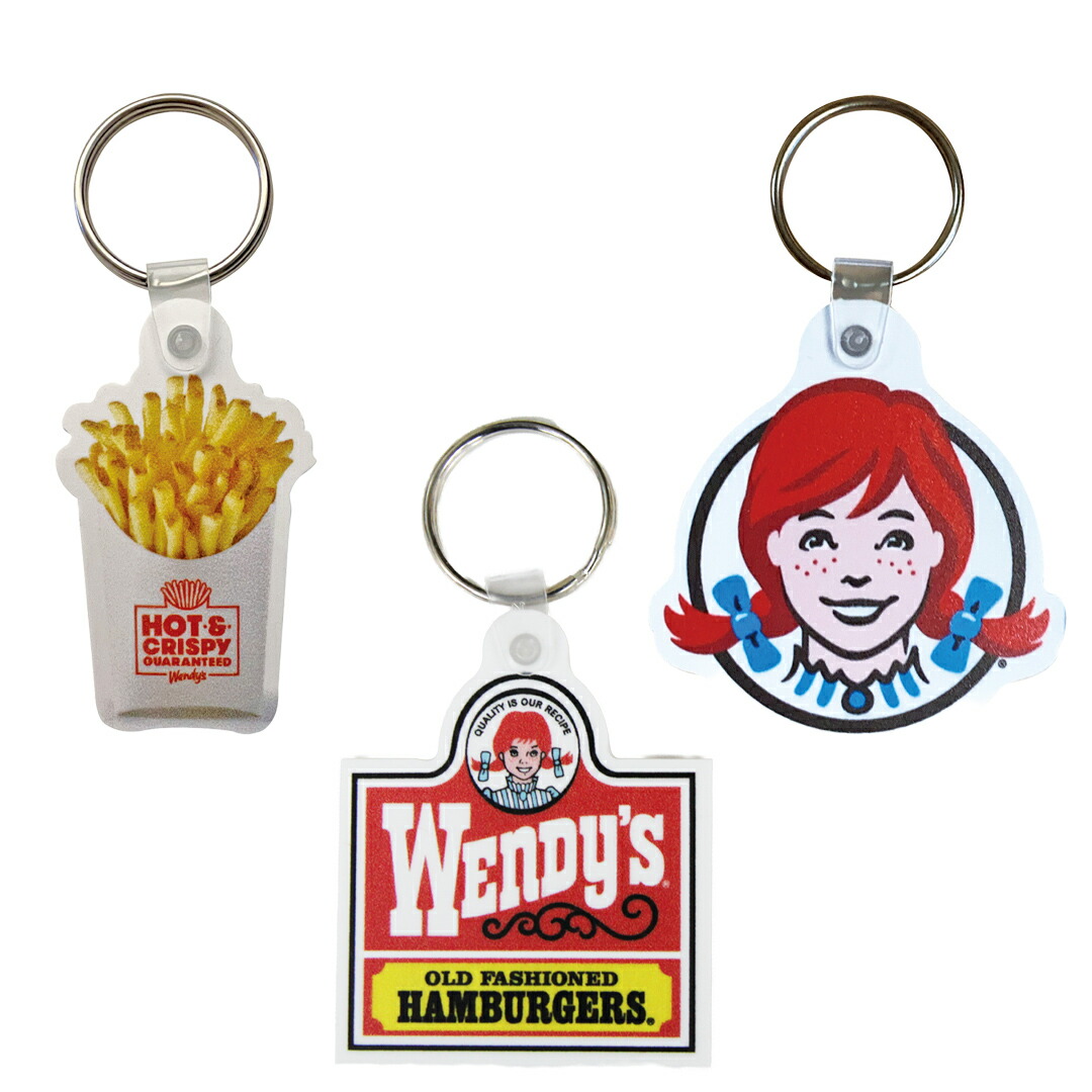 【楽天市場】RUBBER KEYCHAIN / Wendy's キーホルダー キーチューン アメリカン雑貨 ：ウエストコースト アウトドアShop