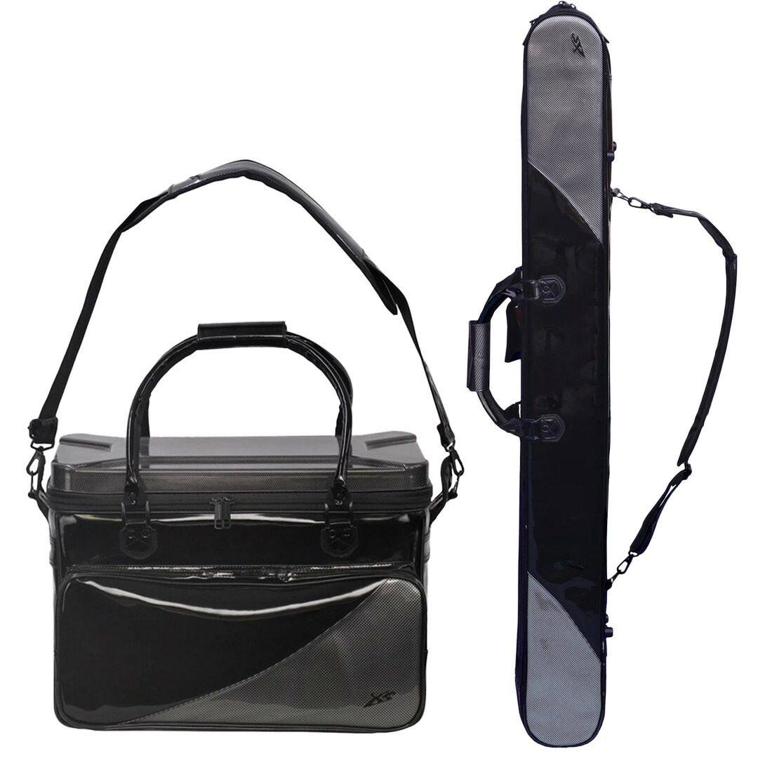 【楽天市場】エクセルX'SELL SP-975 へらカバン2点セット（カバン・ロッドケースセット）：ウエストコースト アウトドアShop