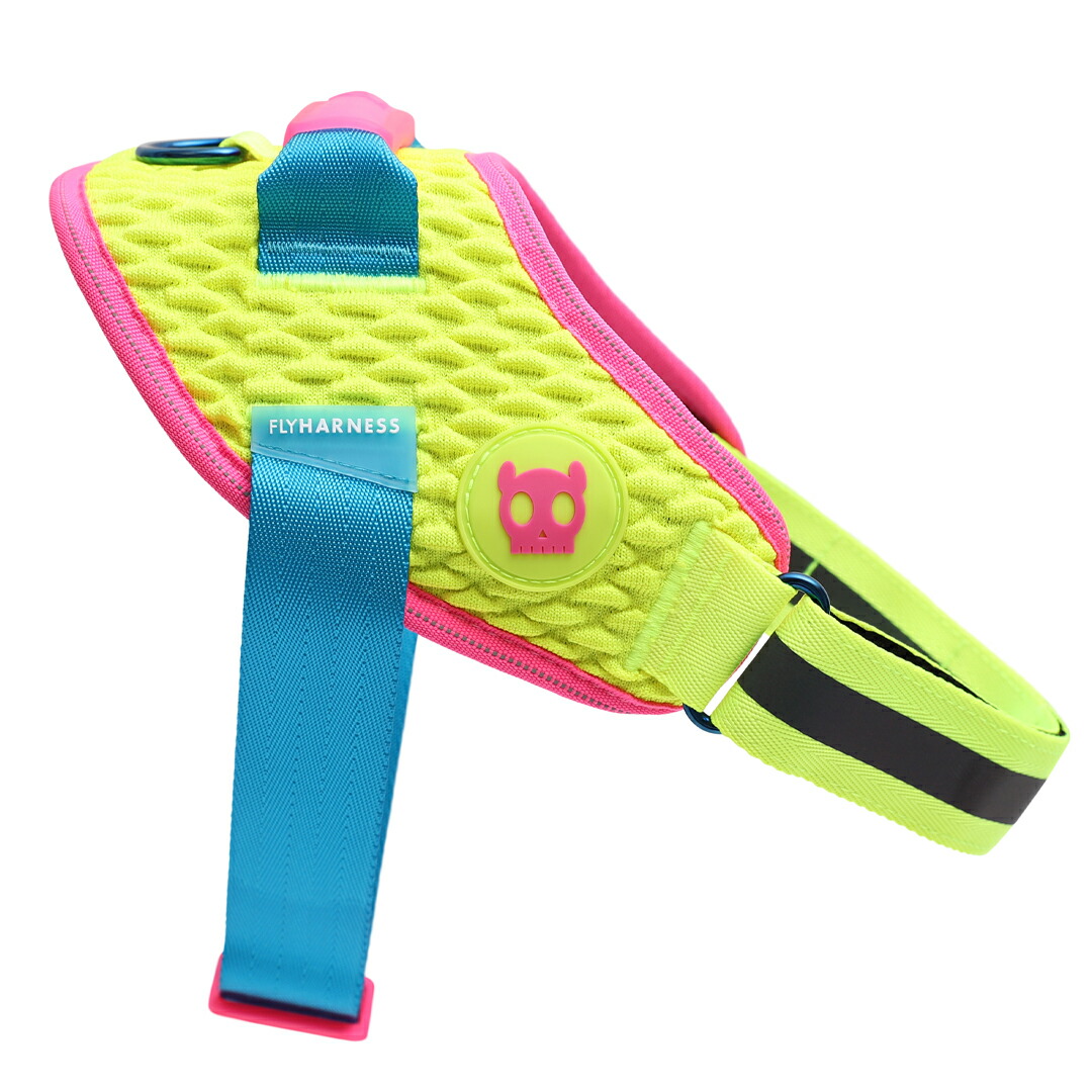 【楽天市場】zee.dog ジードッグ FLY HARNESS/フライハーネス CMYK サイズM(中型犬用) 999873 ハーネス ...