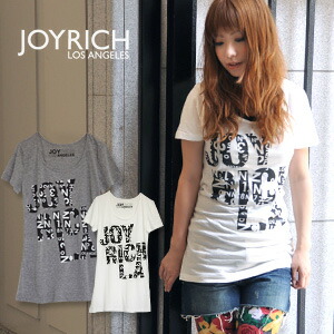 【楽天市場】JOYRICH L.Aロゴの中にアルファベットナンバーが踊る、存在感大の長め丈ロゴTシャツ♪/Aライン半袖ロングTシャツ/Sサイズ/Mサイズ/レディース/薄手/Number LA ...