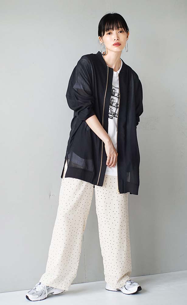 【店内全品20％OFFクーポン配布中】ブルゾン レディース / MA-1 アウター MA1 ジャケット ライトアウター 長袖 長そで 春 【メール便可22】 zootie（ズーティー）：MA ...