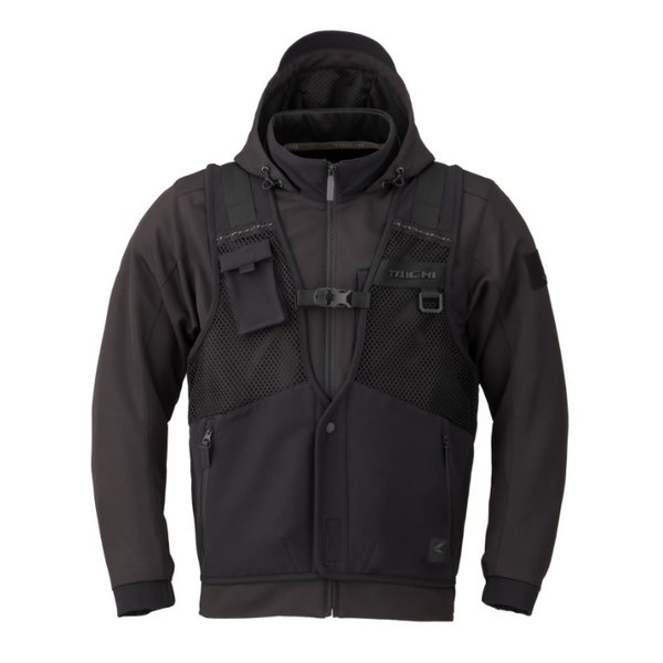 【楽天市場】RS-Taichi アールエスタイチオーバーラップメッシュ ブラック/ブラック XL サイズ RSJ347BK01XL ...