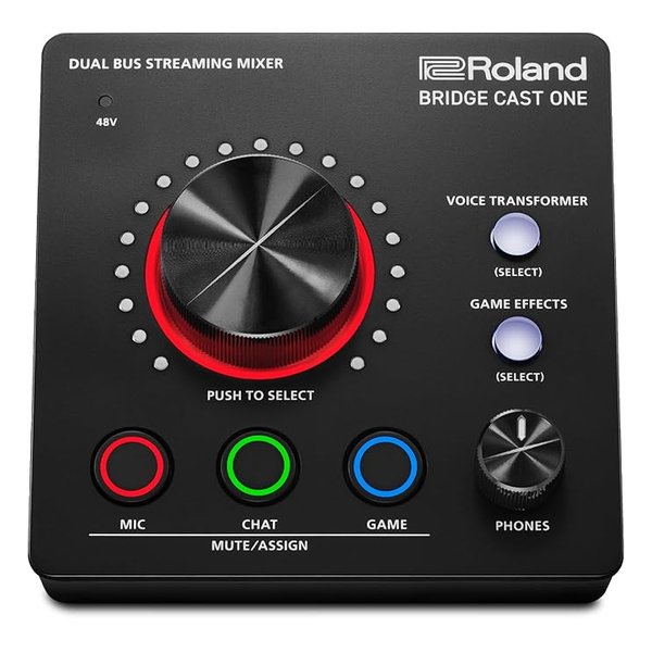 【楽天市場】【9日20時～限定クーポン！】Roland ローランドBRIDGE CAST ONE ゲーミングミキサー BRC-ONE ...