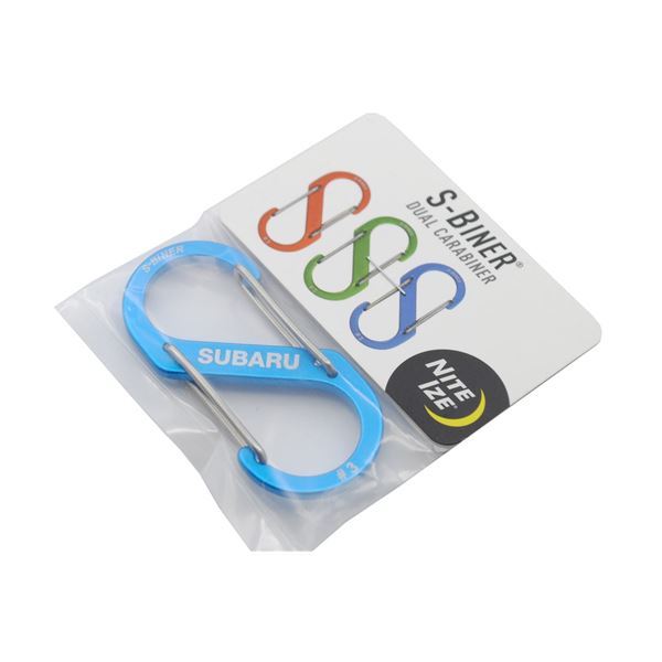【楽天市場】【送料無料】SUBARU（スバル） S型カラビナ キーホルダー エスビナー（S-BINER） #3 ブルー 374452：イーグル ...