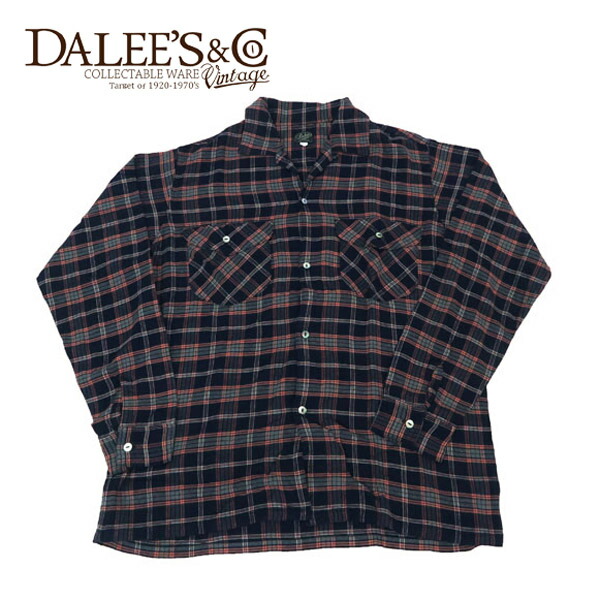 楽天市場】DALLES & CO ダリーズ＆コー 長袖 オンブレシャツ チェック