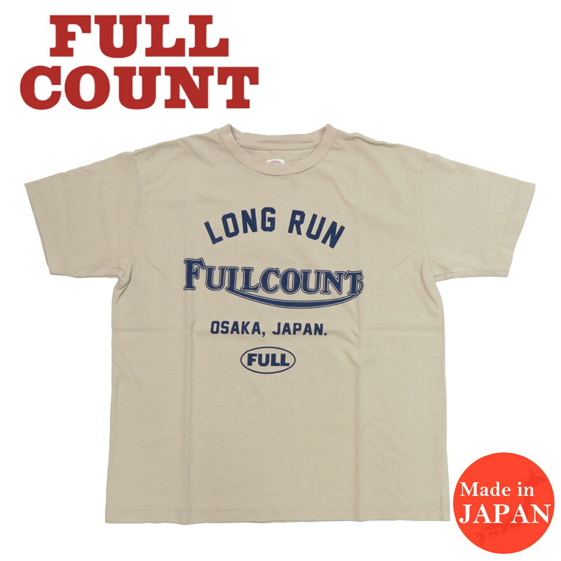 【楽天市場】フルカウント FULLCOUNT Tシャツ 半袖 プリント " LONG RUN FULLCOUNT " 5500PT-1：アースマーケット