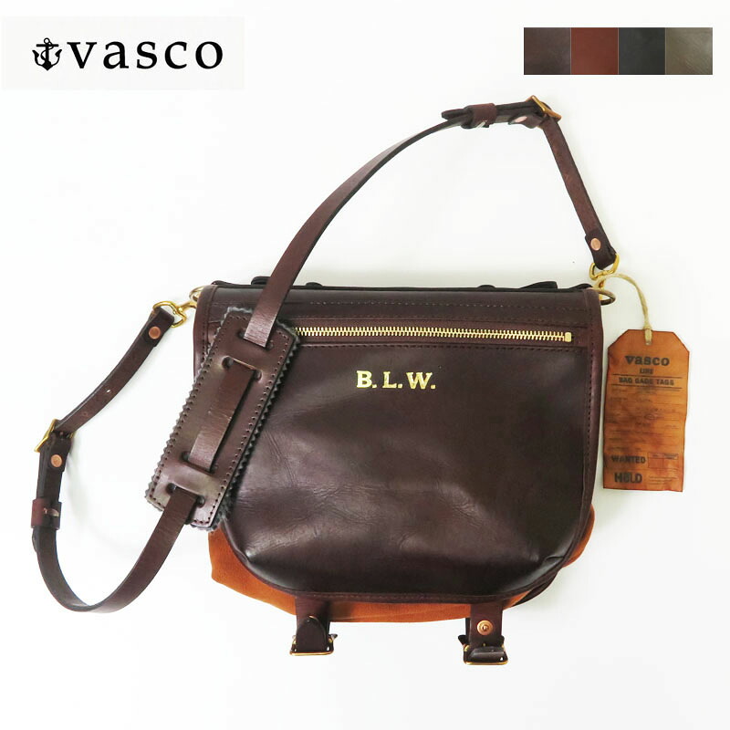 【楽天市場】バスコ VASCO レザー/キャンバス パニエバッグ LEATHER WANDER PANNIER BAG -SMALL MADE ...