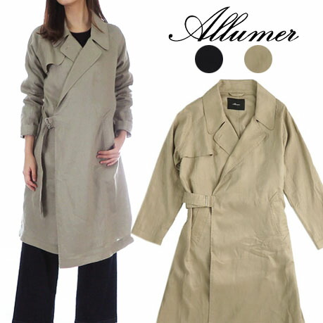 楽天市場】Allumer アリュメール 長袖 ビッグシャツ コート ジャケット