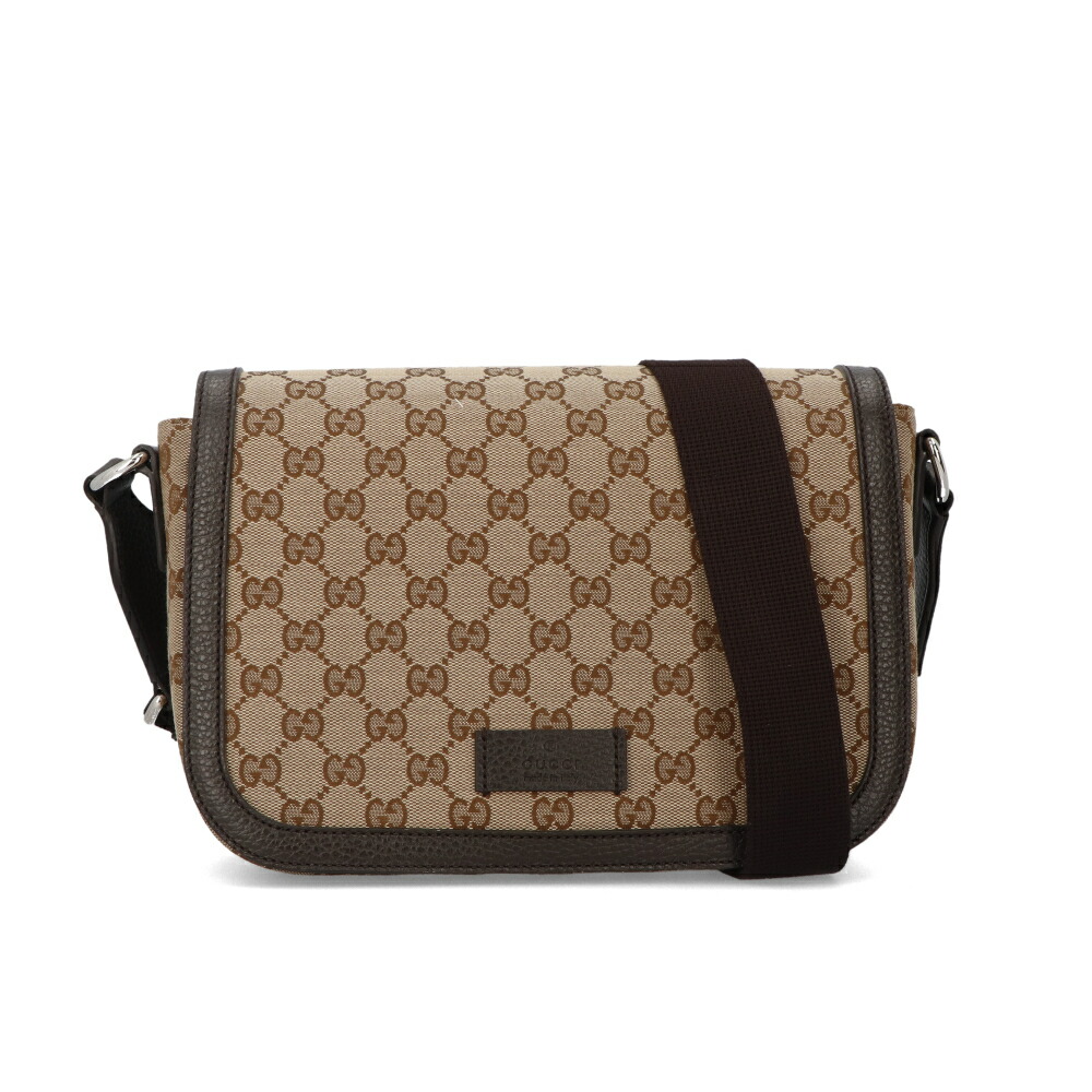 【楽天市場】【新品】 グッチ GUCCI 449172 KY9KN ショルダーバッグ ベージュ ブラウン GGキャンバス：LE CHIEN