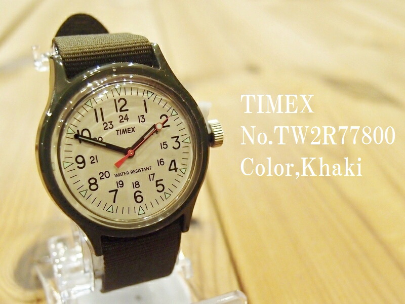 【楽天市場】オリジナルキャンパーアイボリー(Khaki) TIMEX タイメックス EASY NAVY TW2R77800 あす楽：EASY NAVY 楽天市場店