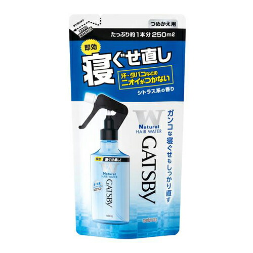【楽天市場】マンダム(mandom) GATSBY 詰め替え用 寝ぐせ直しウォーター シトラス系の香り 250ml：イーベストPC・家電館