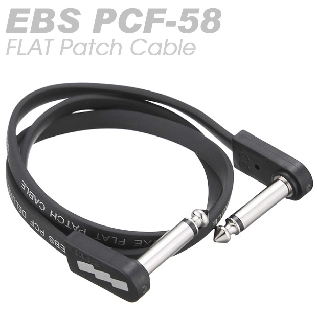 【楽天市場】EBS フラット パッチケーブル PCF-DL58 58cm イービーエス 【PCF-58】【ネコポス(np)送料230円(ポスト投函)】：EbiSoundオンラインショップ