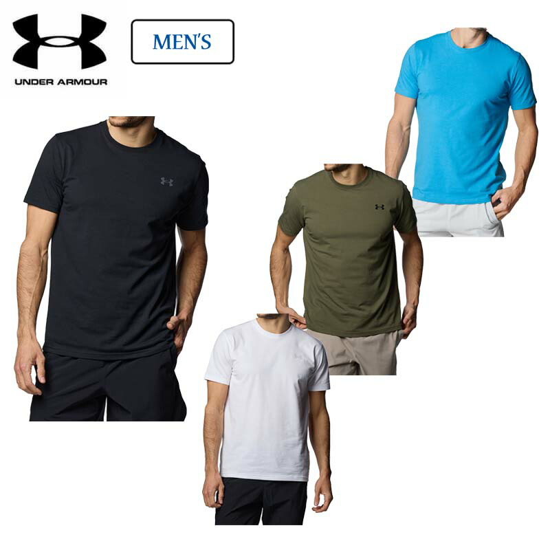 【楽天市場】アンダーアーマー UAパフォーマンスコットンショートスリーブTシャツ メンズ 半袖 吸汗速乾 伸縮 スポーツ トレーニング 陸上 ...
