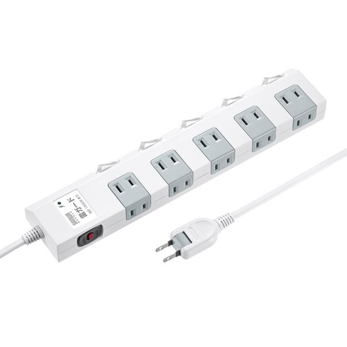 【楽天市場】サンワサプライ TAP-SP2110SW-3 節電タップ 2P 10個口 3m：ECカレント