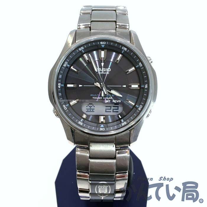 【楽天市場】CASIO (カシオ) LINEAGE (リニエージ) LCW-M100T アナデジ アナログ デジタル 腕時計 電波ソーラー ...