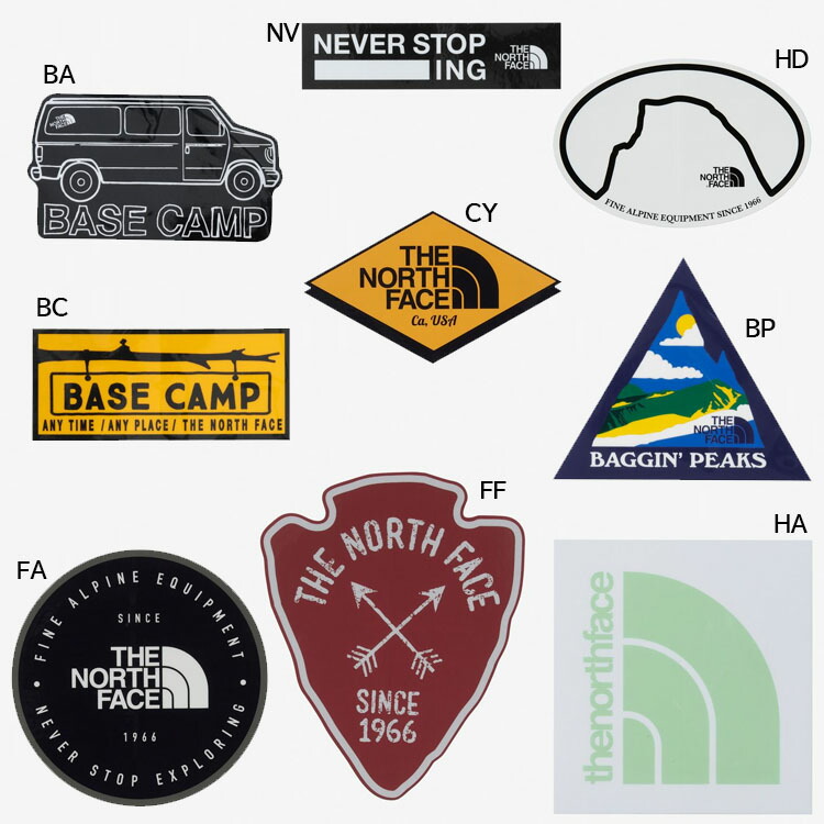 【楽天市場】ステッカー ザ・ノース・フェイス TNFプリントステッカー THE NORTH FACE STICKER アクセサリー キャンプ ...