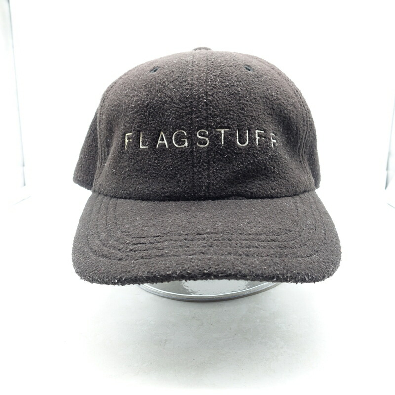 【楽天市場】FLAGSTUFF FLEECE LOGO CAP フラグスタフ キャップ フリース 帽子 大名店【中古】：union3 楽天市場店