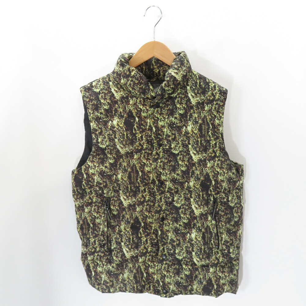【楽天市場】NITRAID REAL WEED DOWN VEST Size M ナイトレイド ウィード 総柄 ダウンベスト 大名店【中古】：union3 楽天市場店