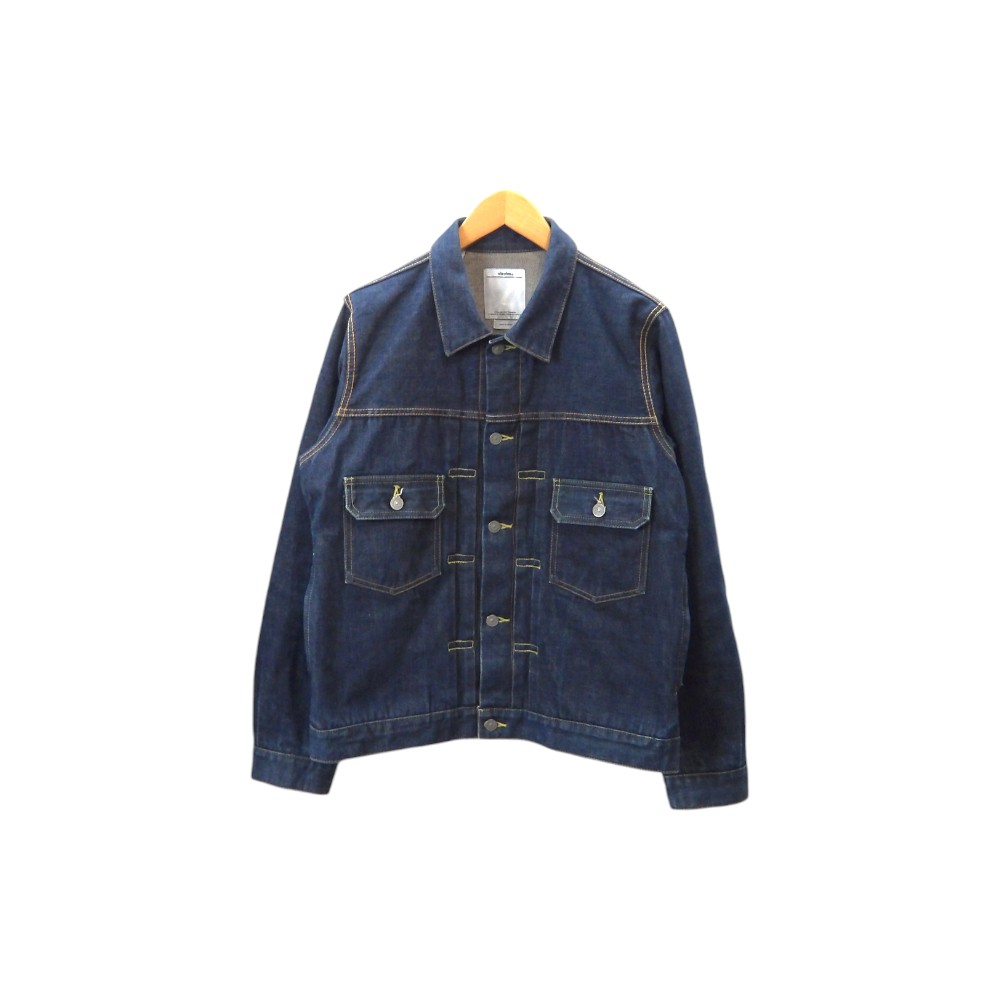 【楽天市場】VISVIM SS 101 JKT UNWASHED V.F. サイズ4 INDIGO 0115205006003 ビスビム アン ...