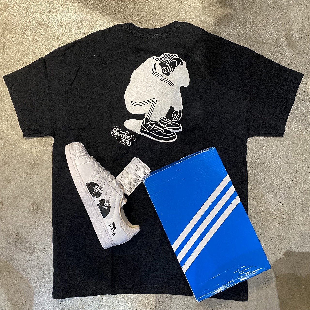 【楽天市場】adidas SUPERSTAR FACE OKA 27.5cm EF2102 20足限定 アディダス スーパースター スニーカー ...