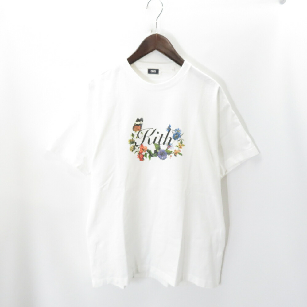 【楽天市場】KITH NYC Flowers and Bitterfly Tee Size-S WHITE キス ニューヨークシティ フラワー ...
