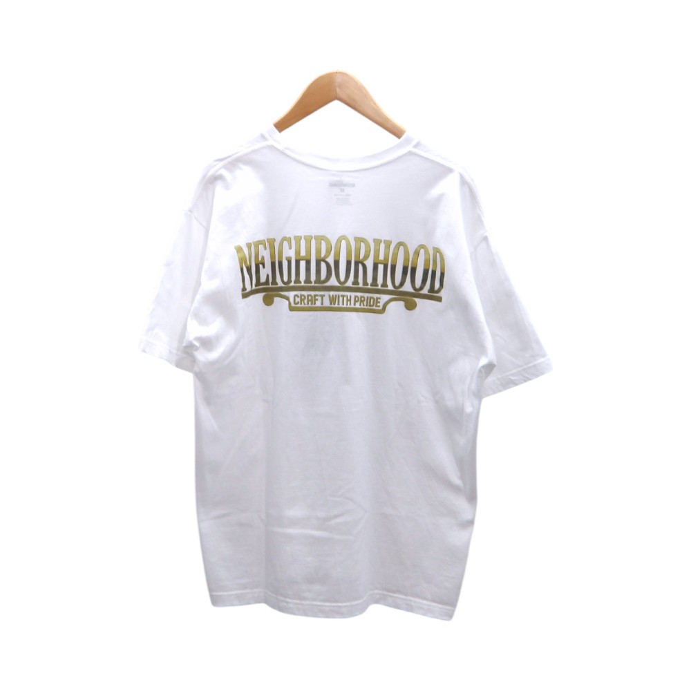 【楽天市場】NEIGHBORHOOD 24ss NH TEE SS-16 WHITE サイズM 241PCNH-ST16 ネイバーフッド NH Tシャツ 大名店【中古】：union3 楽天市場店