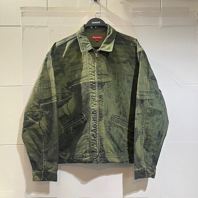 【楽天市場】Supreme 19aw Is Love Denim Work Jacket Size-M シュプリーム イズラブデニムワーク ...