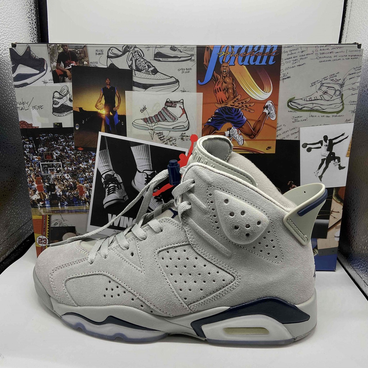 【楽天市場】NIKE 2022 AIR JORDAN 6 RETRO MAGNET 27.0cm CT8529-012 ナイキ エアジョーダン ...