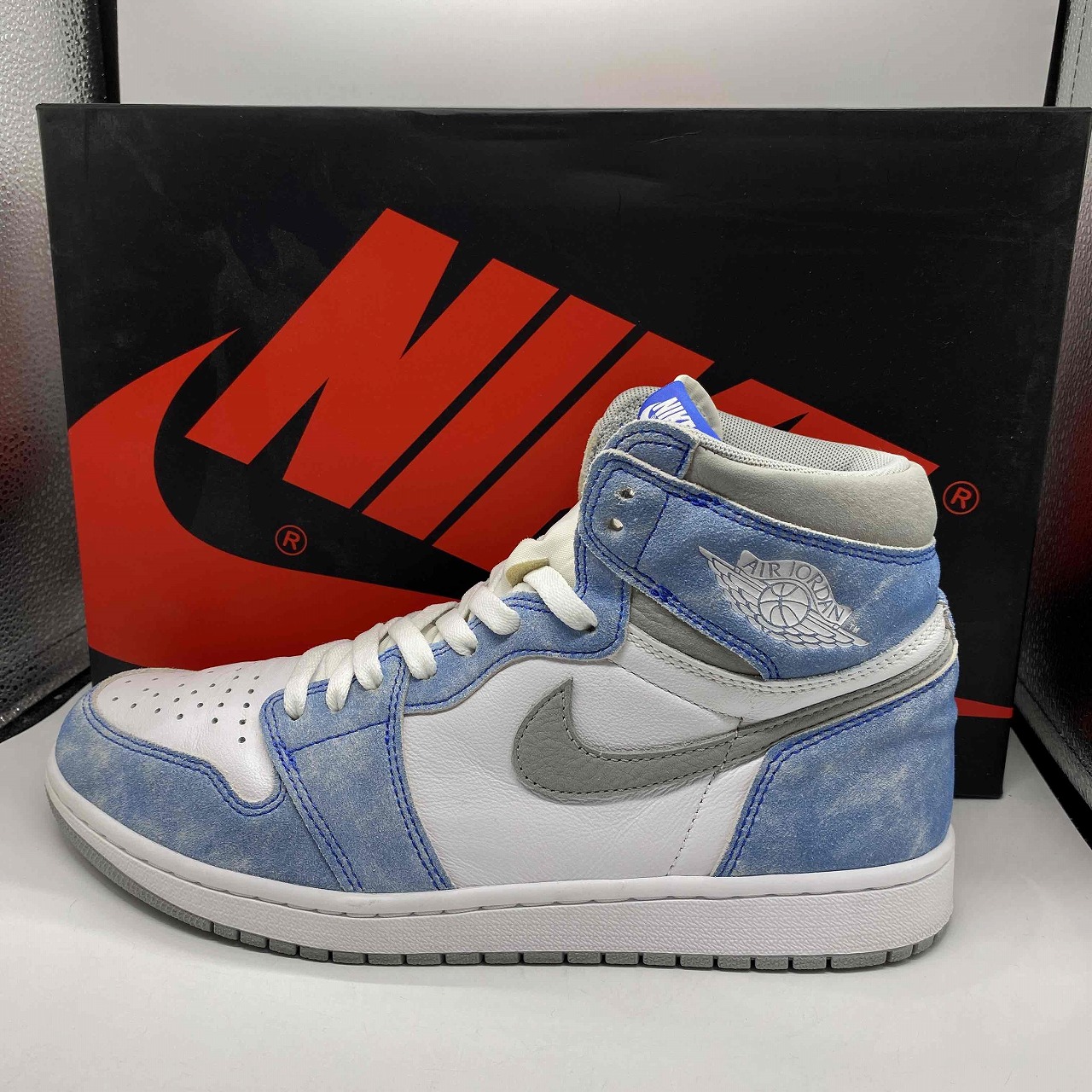 【楽天市場】NIKE 2021 AIR JORDAN 1 RETRO HIGH OG HYPER ROYAL 28.5cm 555088 ...