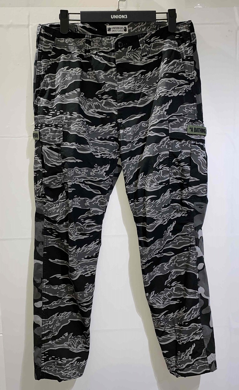【楽天市場】A BATHING APE 2018 x UNDEFEATED 6POCKET PANTS SIZE-M アベイシングエイプ ...