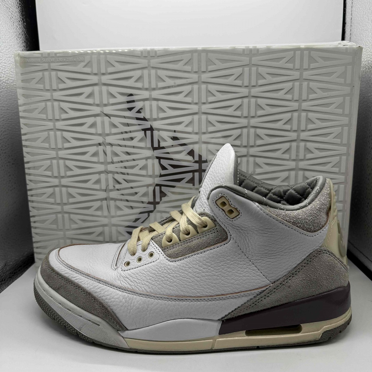【楽天市場】NIKE 2021 x A MA MANIERE WMNS AIR JORDAN 3 RETRO SP 28.0cm DH3434 ...