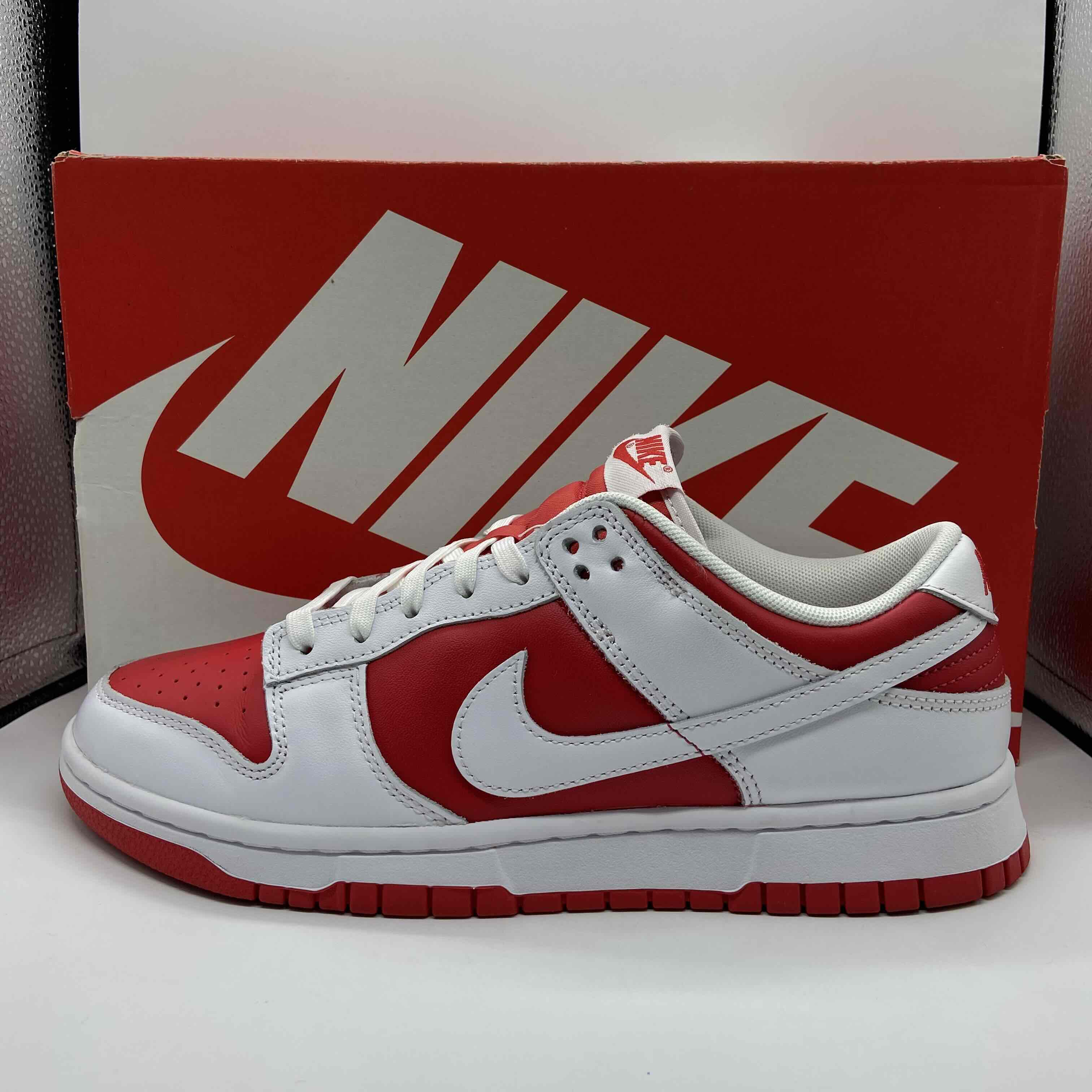 【楽天市場】NIKE DUNK LOW CHAMPIONSHIP RED 27cm DD1391-600 ナイキ ダンク ロー ...