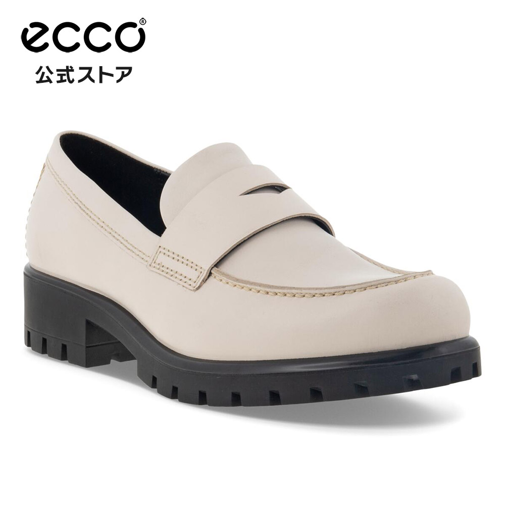 【楽天市場】【ECCO 公式】 ECCO MODTRAY W LOAFER / エコー モッドトレイ W ローファー LIMESTONE ...