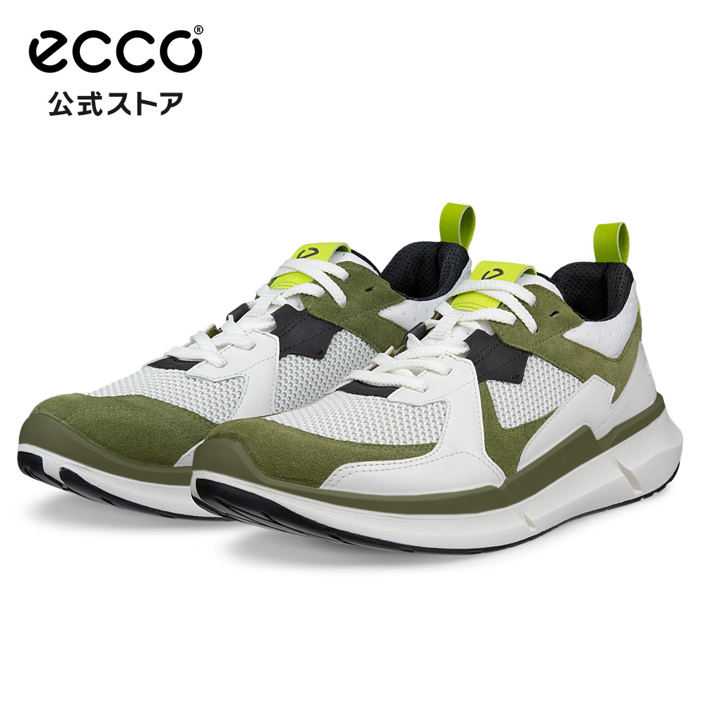 【楽天市場】[ECCO公式] バイオム 2.2 本革 メンズ アスレジャースニーカー ACORN / WHITE / SHADOW WHITE ...