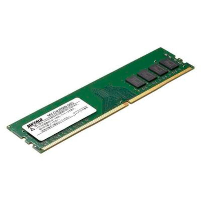 【楽天市場】バッファロー BUFFALO PC4-2666対応 288ピン DDR4 SDRAM U-DIMM 8GB MV-D4U2666 ...