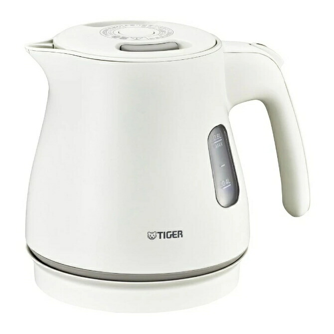 【楽天市場】TIGER タイガー 電気ケトル 5SAFE＋ PCM-A080(WM-マットホワイト) PCMA080WM：ECクルー楽天市場店