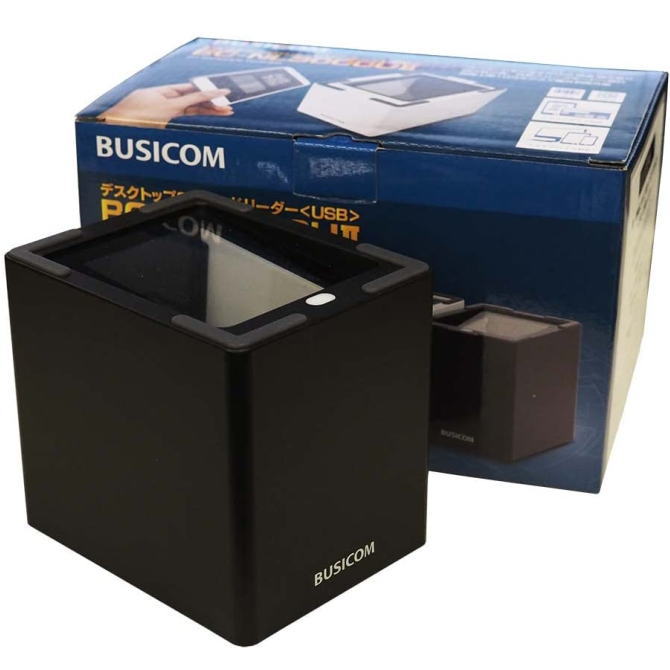 【楽天市場】BUSICOM ビジコム デスクトップQRコードリーダー(USB・黒) BC-NL3000U2-B BCNL3000U2B 【NE直】：ECクルー楽天市場店