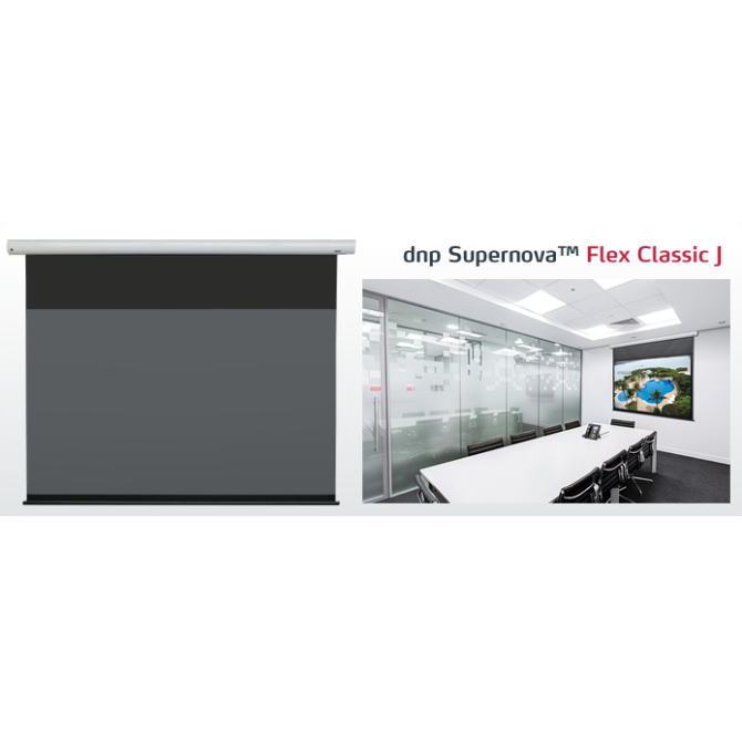【楽天市場】KIC ケイアイシー 電動巻上スクリーン dnp Supernova Flex Classic J アスペクトフリーサイズ 100 ...