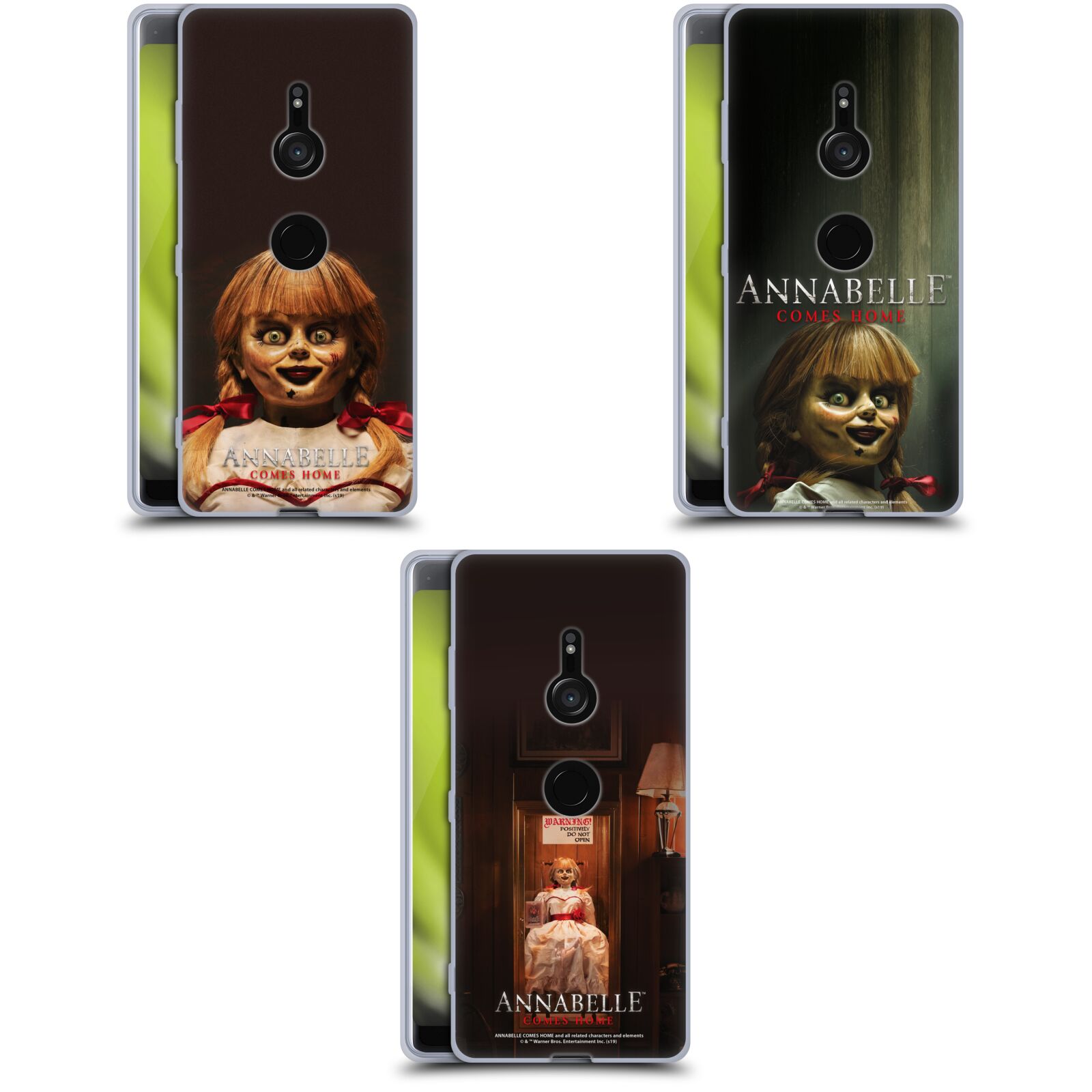 【楽天市場】公式ライセンス Annabelle Comes Home ドール・フォトグラフィー ソフトジェルケース Sony 電話 1 スマホ ...