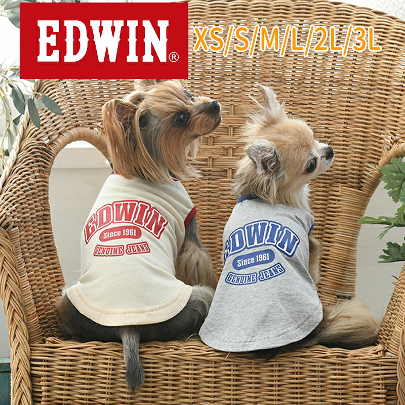 【楽天市場】2024春夏 EDWIN（ エドウィン）カレッジロゴリンガータンク：DAGASHIYA