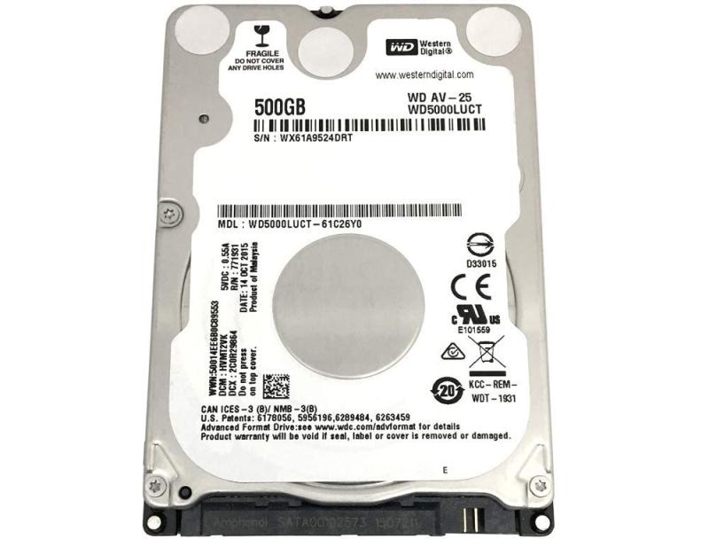 【楽天市場】Western Digital (ウエスタンデジタル) WD5000LUCT AV 500GB 5400RPM 16MBキャッシュ ...