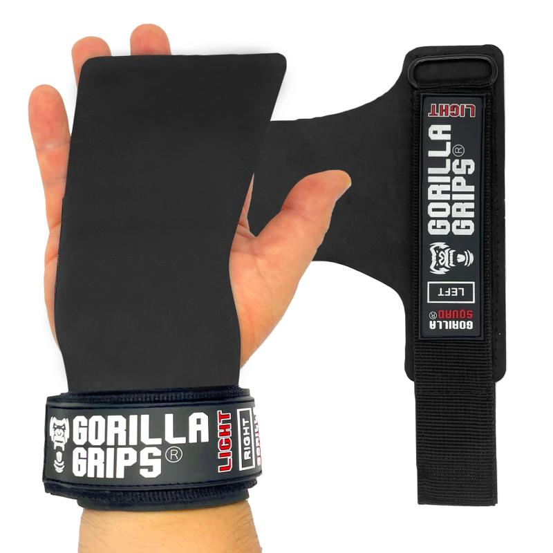 【楽天市場】GORILLA SQUAD(ゴリラスクワッド) ゴリラグリップス ライト GORILLA GRIPS LIGHT パワーグリップ リストストラップ フリーサイズ 男女兼用 初級者 ...