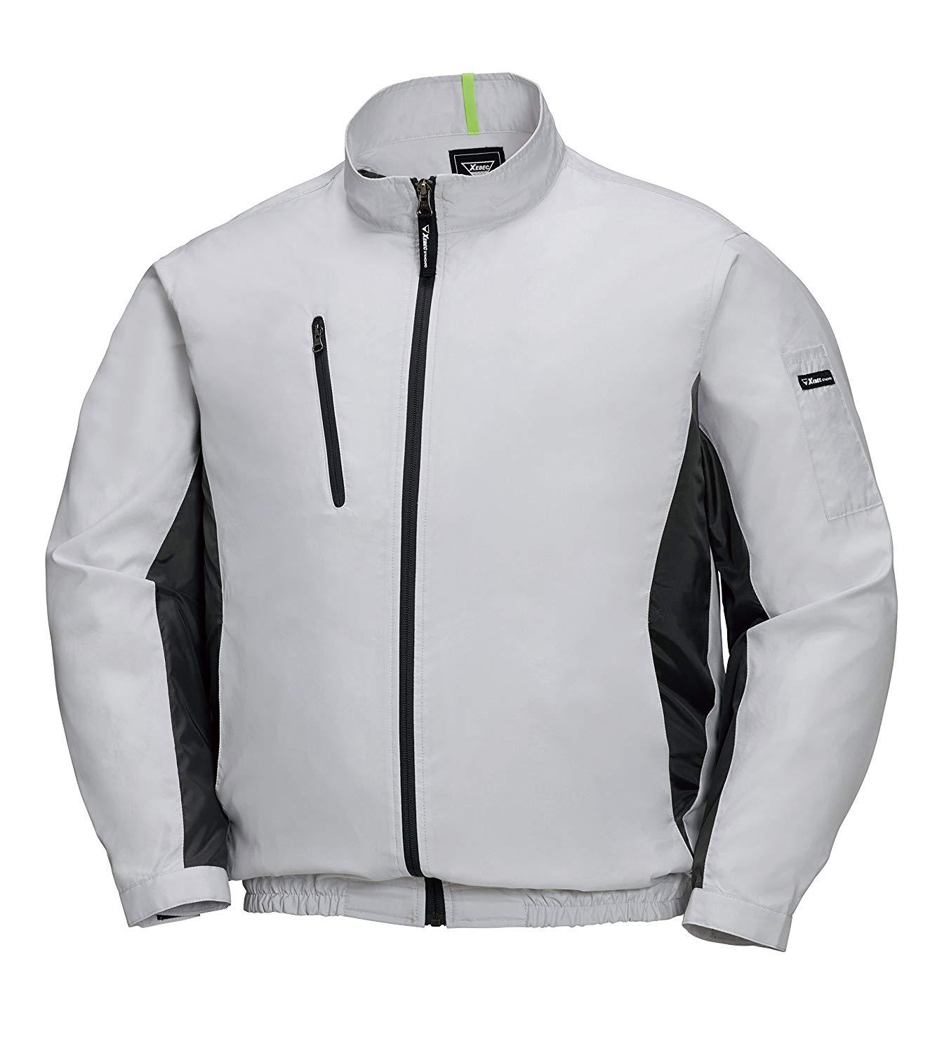 【楽天市場】XEBEC ジーベック 空調服長袖ブルゾン XE98003 22 シルバーグレー SS：ECJOY！楽天市場店
